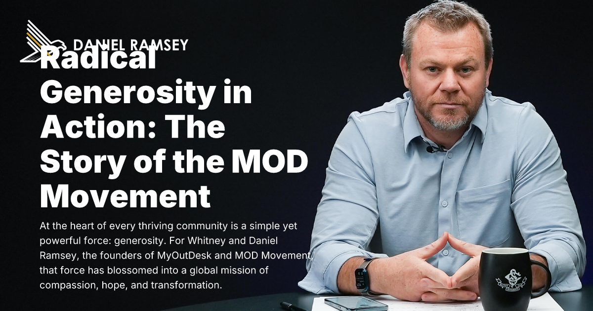 Radical Generosity in Action: The Story of the MOD Movement
